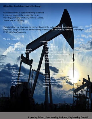 Exergy - Company Brochure | PDF