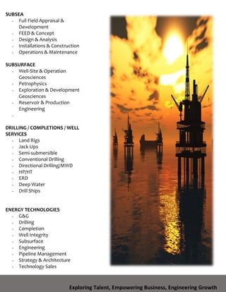 Exergy - Company Brochure | PDF
