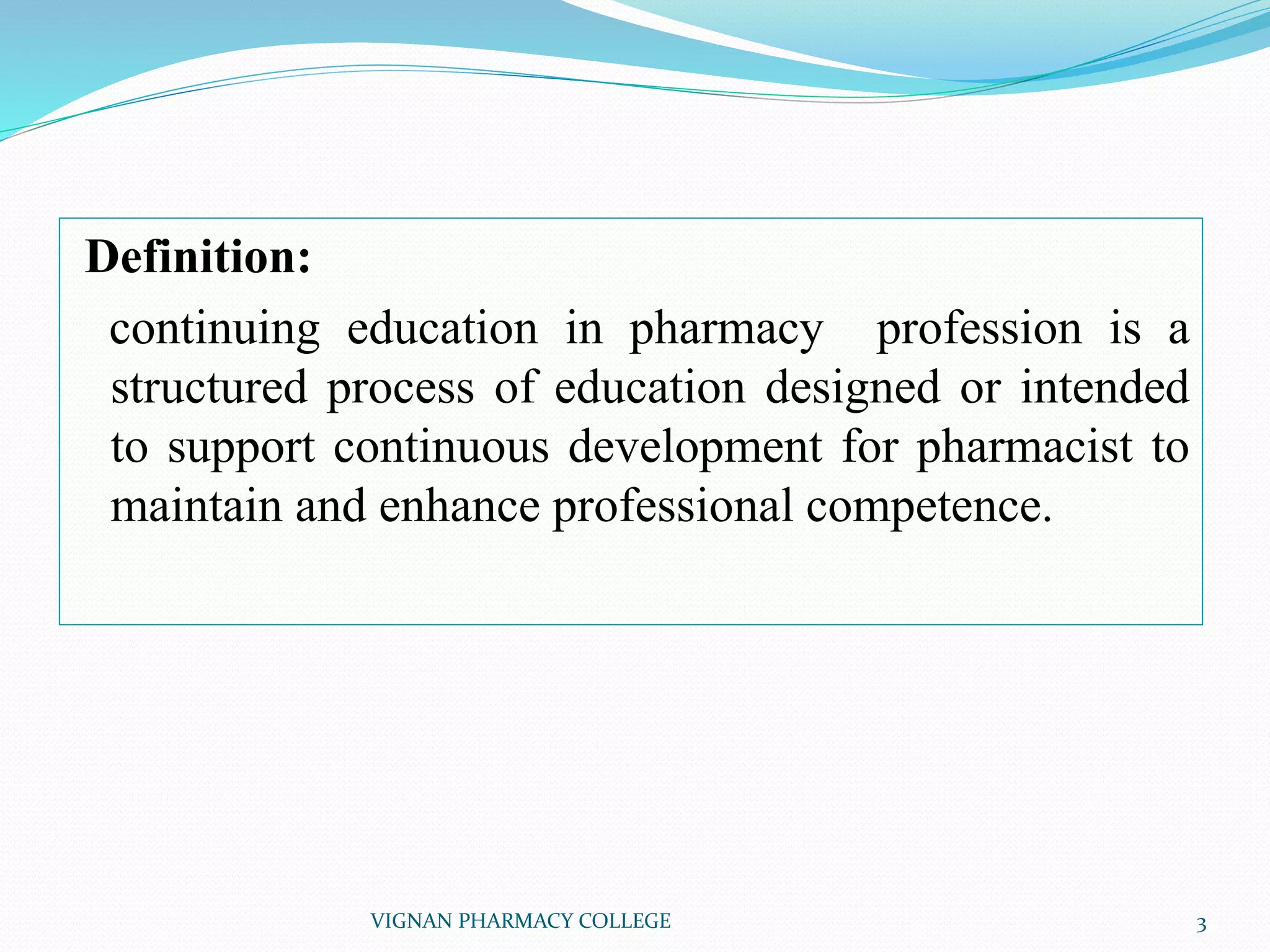 14ab1t0007 continuing professional development programs | PPTX