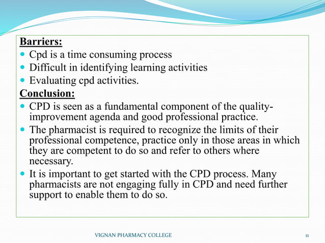 14ab1t0007 continuing professional development programs | PPTX