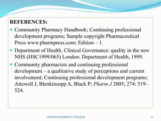 14ab1t0007 continuing professional development programs | PPTX