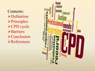 14ab1t0007 continuing professional development programs | PPTX