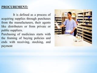 14ab1t0017 procurement and warehousing of radiopharmaceuticals | PPTX