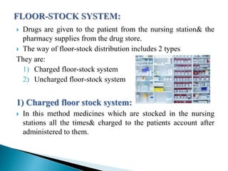 14ab1t0019 drug distribution | PPTX