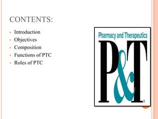 14ab1t0020 pharmacy and therapeutic committee | PPTX