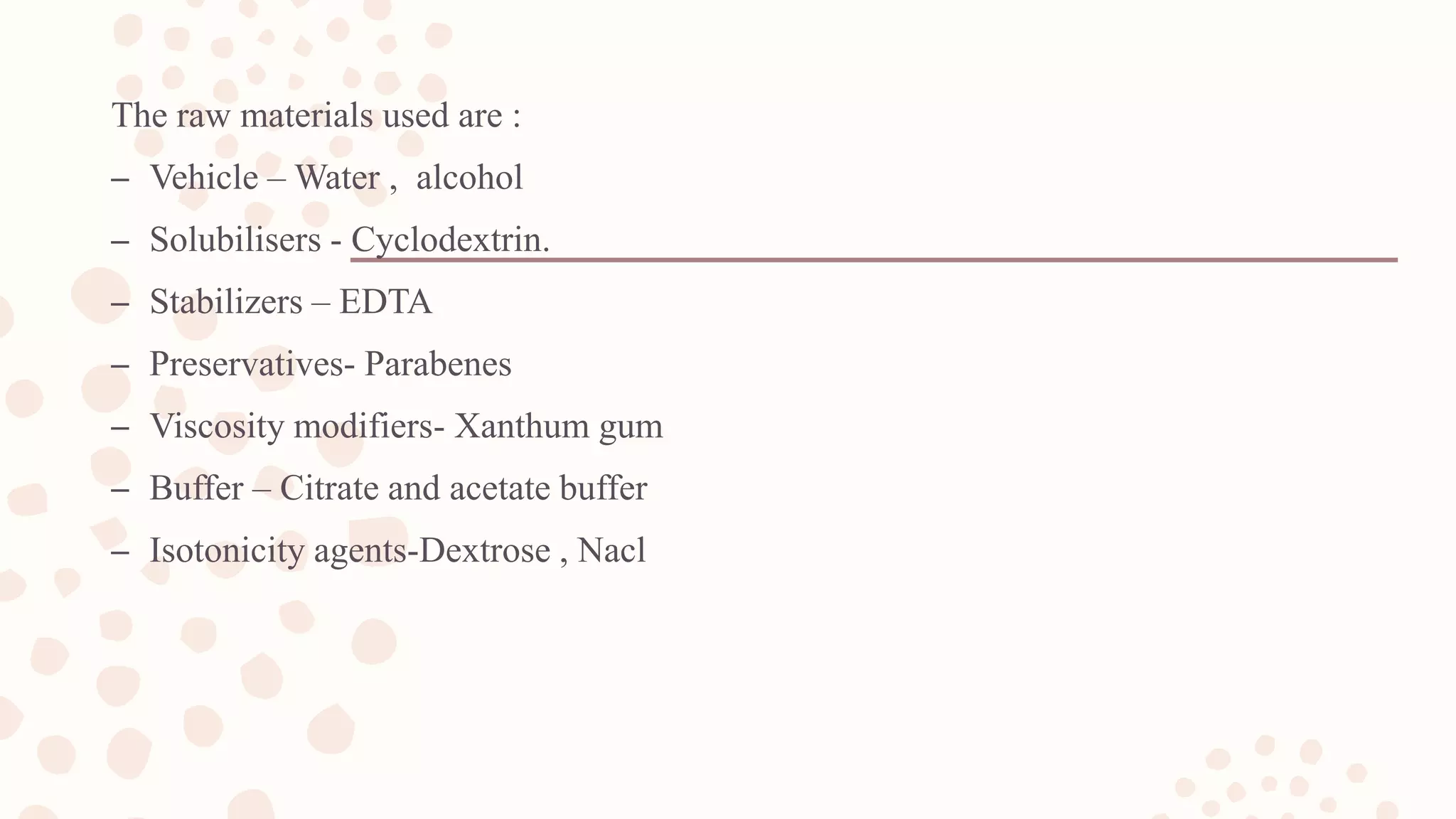 14ab1t0023 manufacturing of ointments, liquids ,creams | PPTX