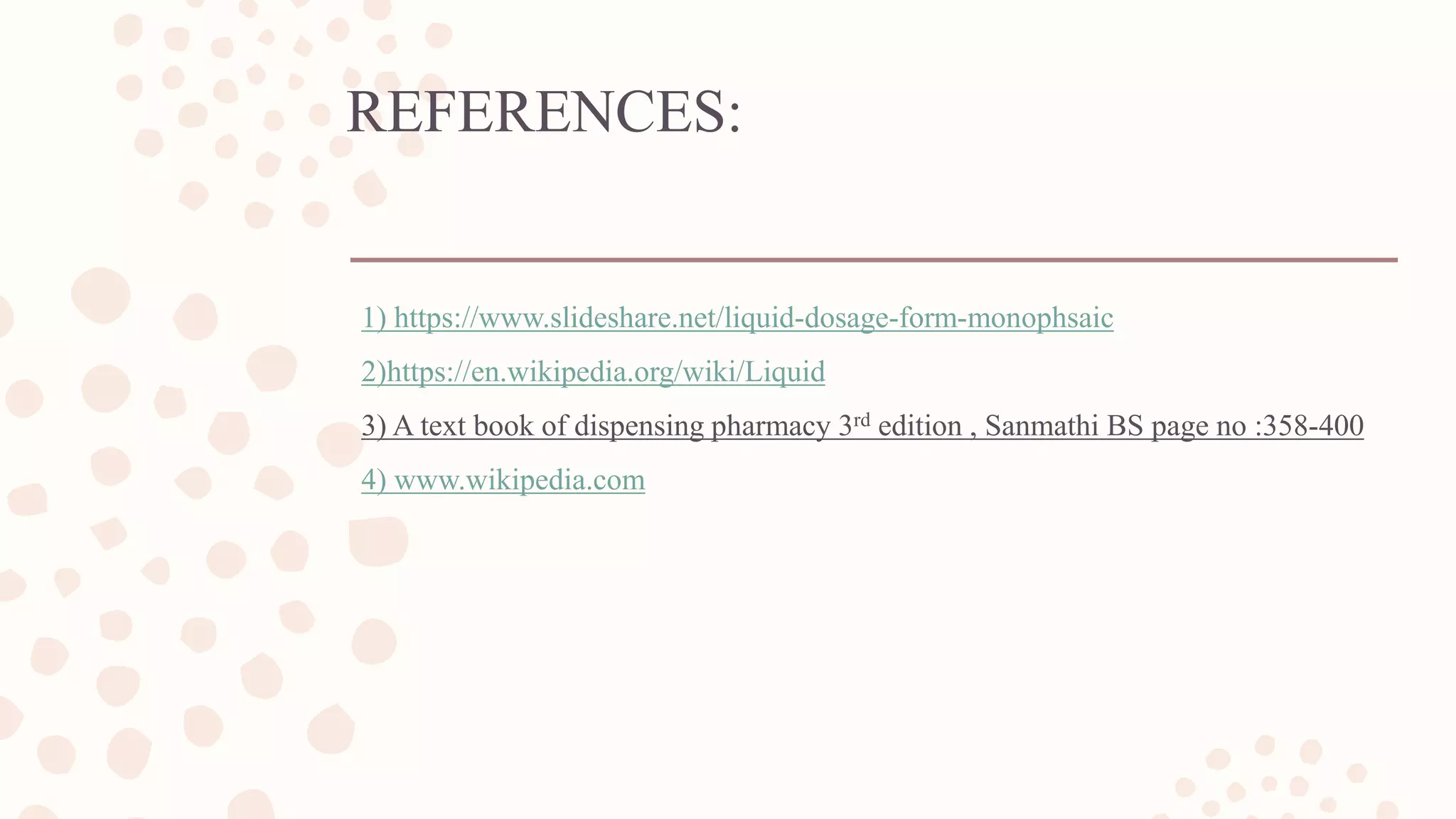 14ab1t0023 manufacturing of ointments, liquids ,creams | PPTX