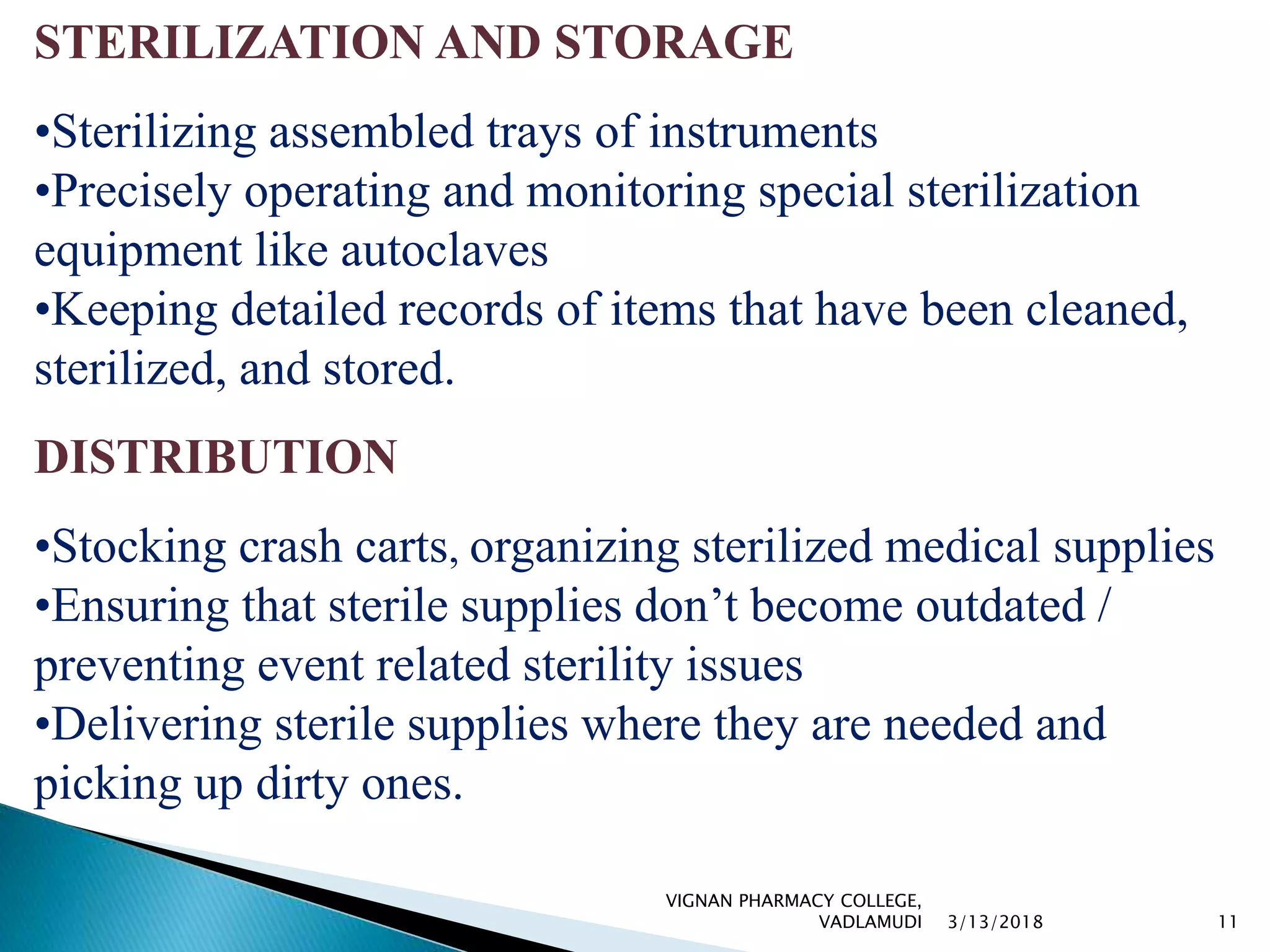 14ab1t0025 central sterile supply services | PPTX