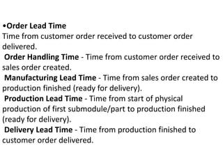 14ab1t0028 eoq, lead time | PPTX