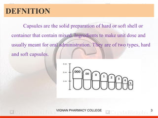 14ab1t0029 manufacture of capsules and powders | PPT