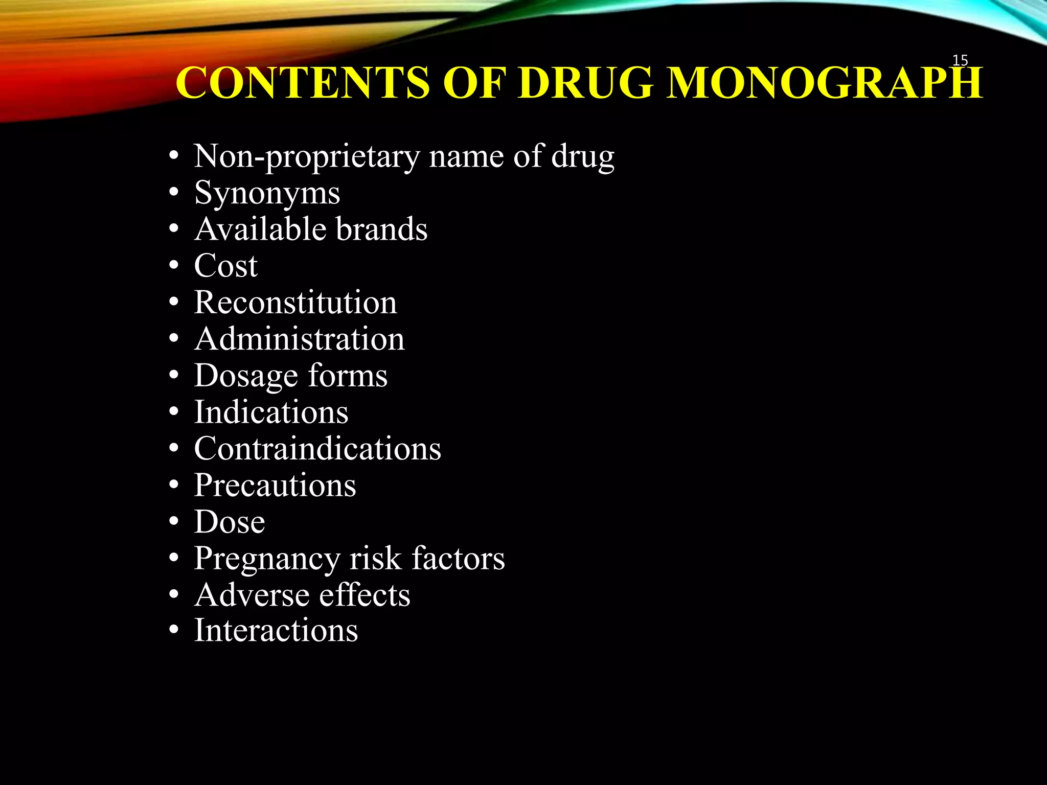 hospital formulary | PPTX