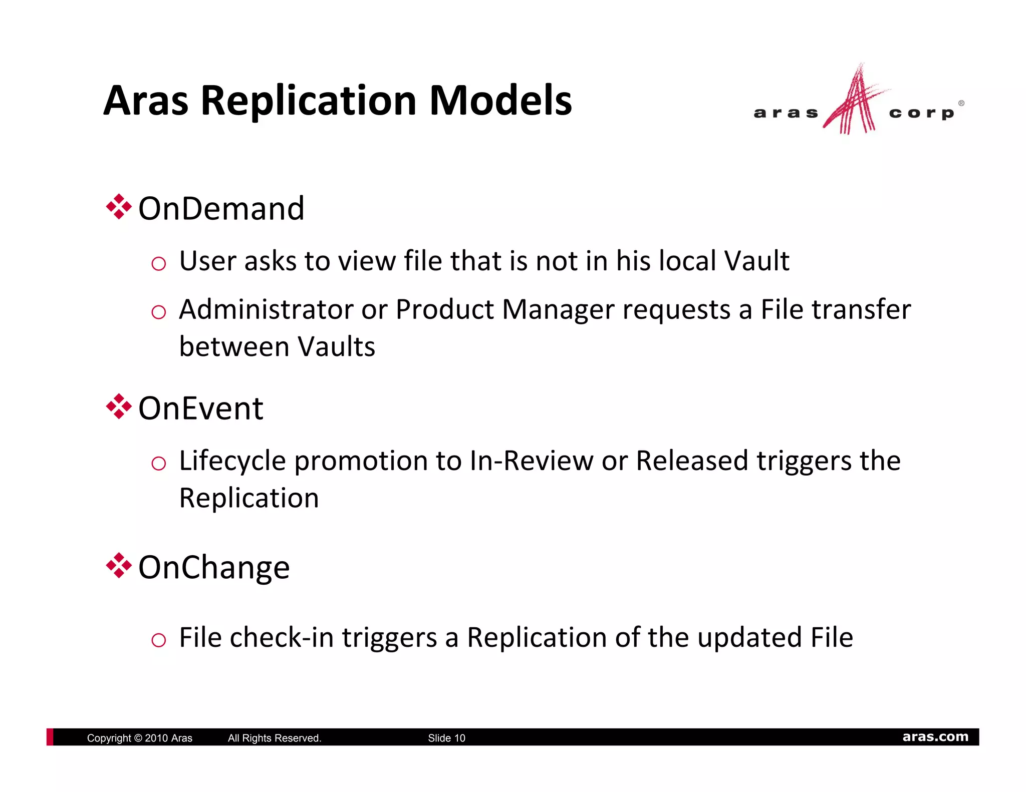 14 Ace 2010 Replication Workshop | PDF