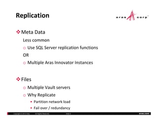 14 Ace 2010 Replication Workshop | PPT