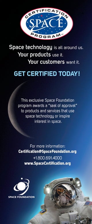 STHOF and Space Certification | PDF
