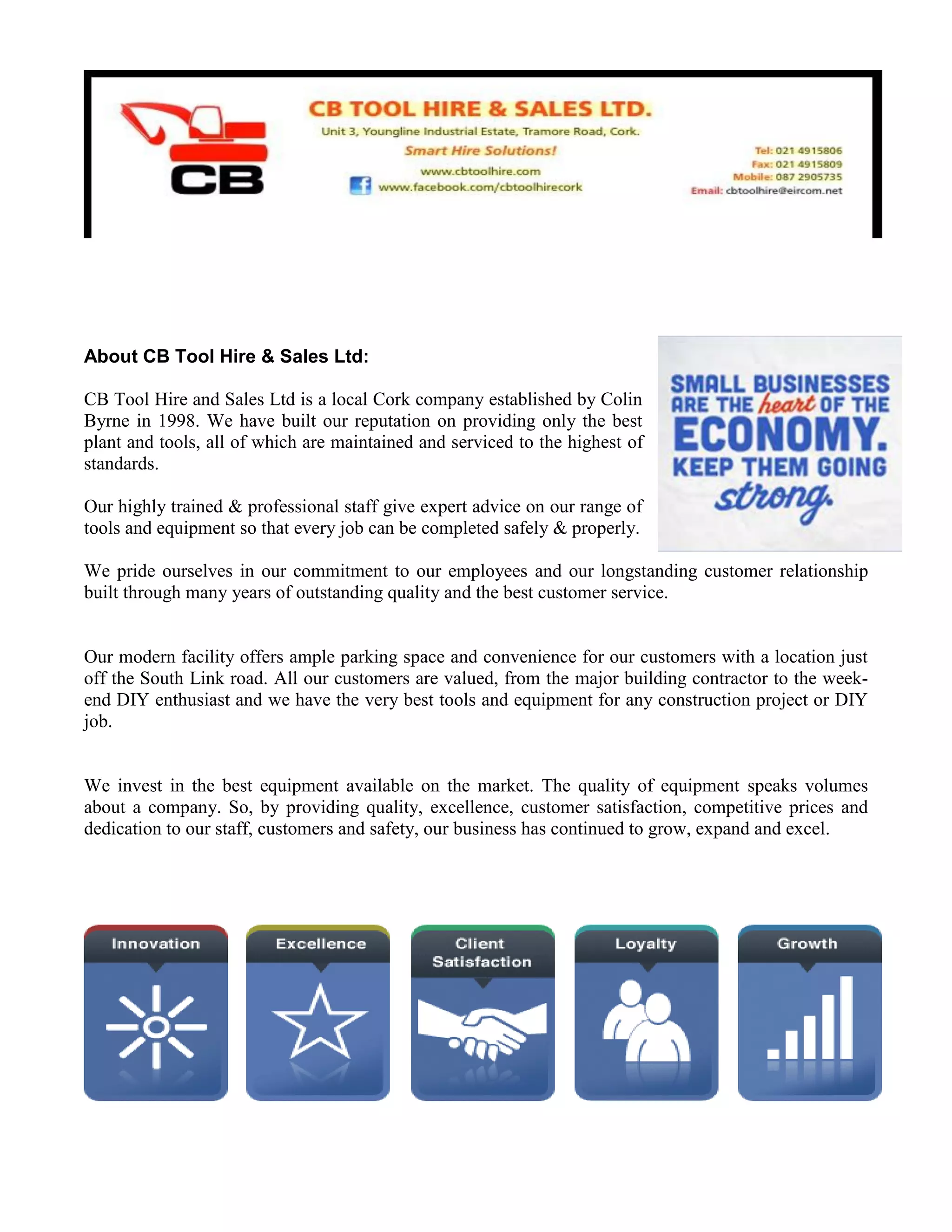 CB Corporate Profile | PDF