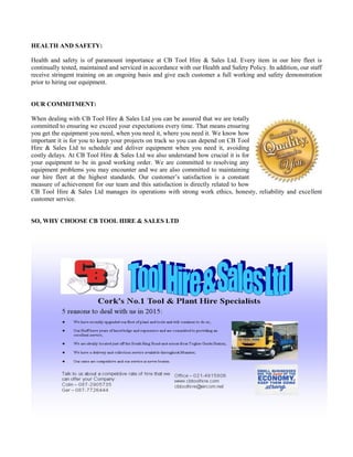 CB Corporate Profile | PDF