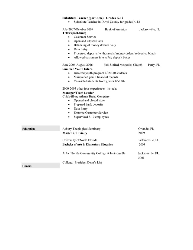 Resume 2013 | PDF