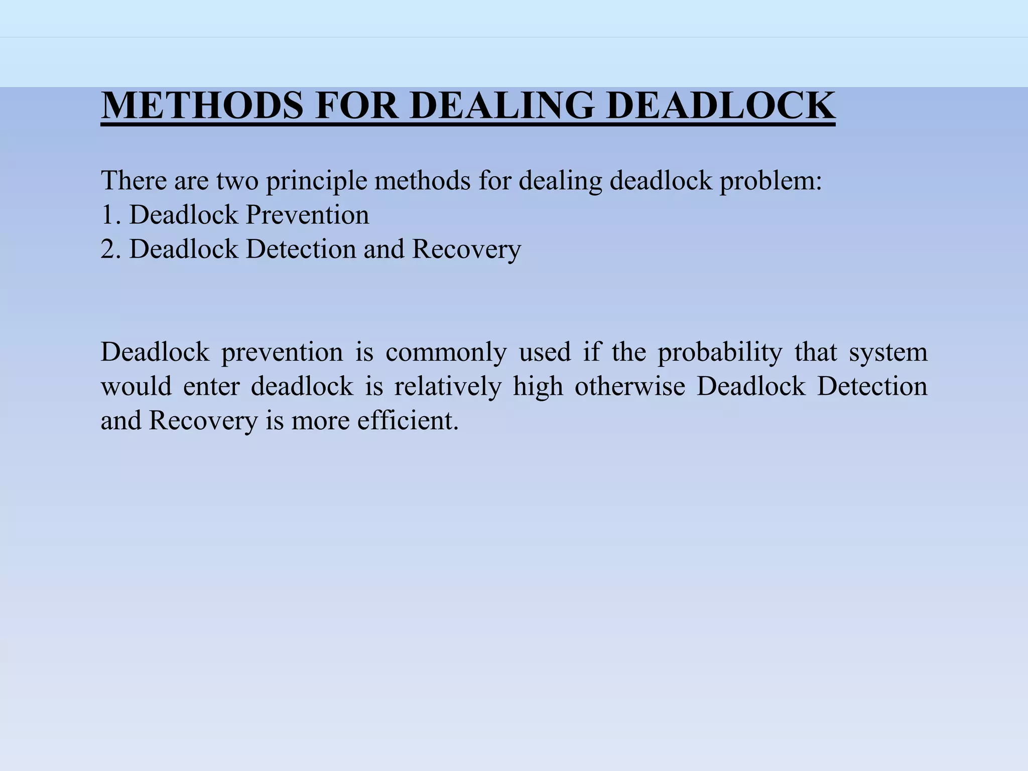 Concurrency Control & Deadlock Handling | PPTX