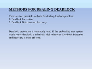 Concurrency Control & Deadlock Handling | PPTX