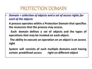 File Protection in Operating System | PPTX