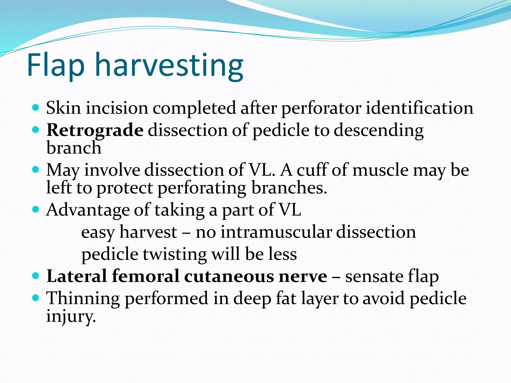 anterolateral thigh flap | PPTX