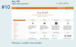 14 API Directories | PPT
