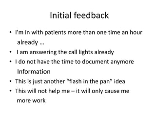 Hospital Pathways programme - Intentional Rounding | PPT
