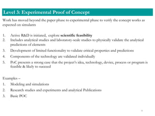 Technology Readiness Levels | PPTX