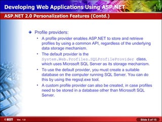 14 asp.net session20 | PPT