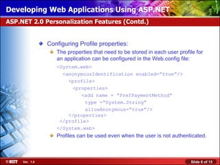 14 asp.net session20 | PPT