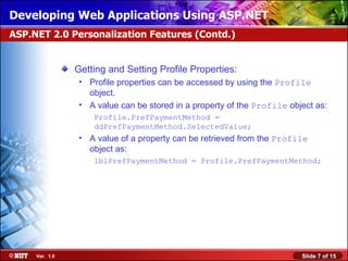14 asp.net session20 | PPT