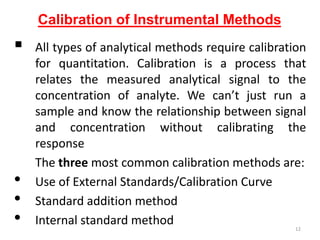 Analytical chemistry_Instrumentation_Introduction | PPTX