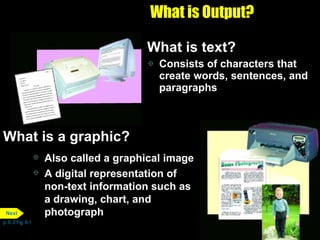 14b. Computer Systems Extra Output | PPT
