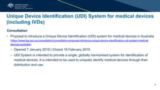 Regulatory updates from the TGA Medical Devices Branch - Part 1 | PPTX
