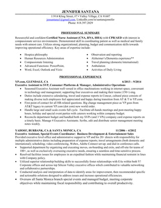 2016 CNA Resume | PDF