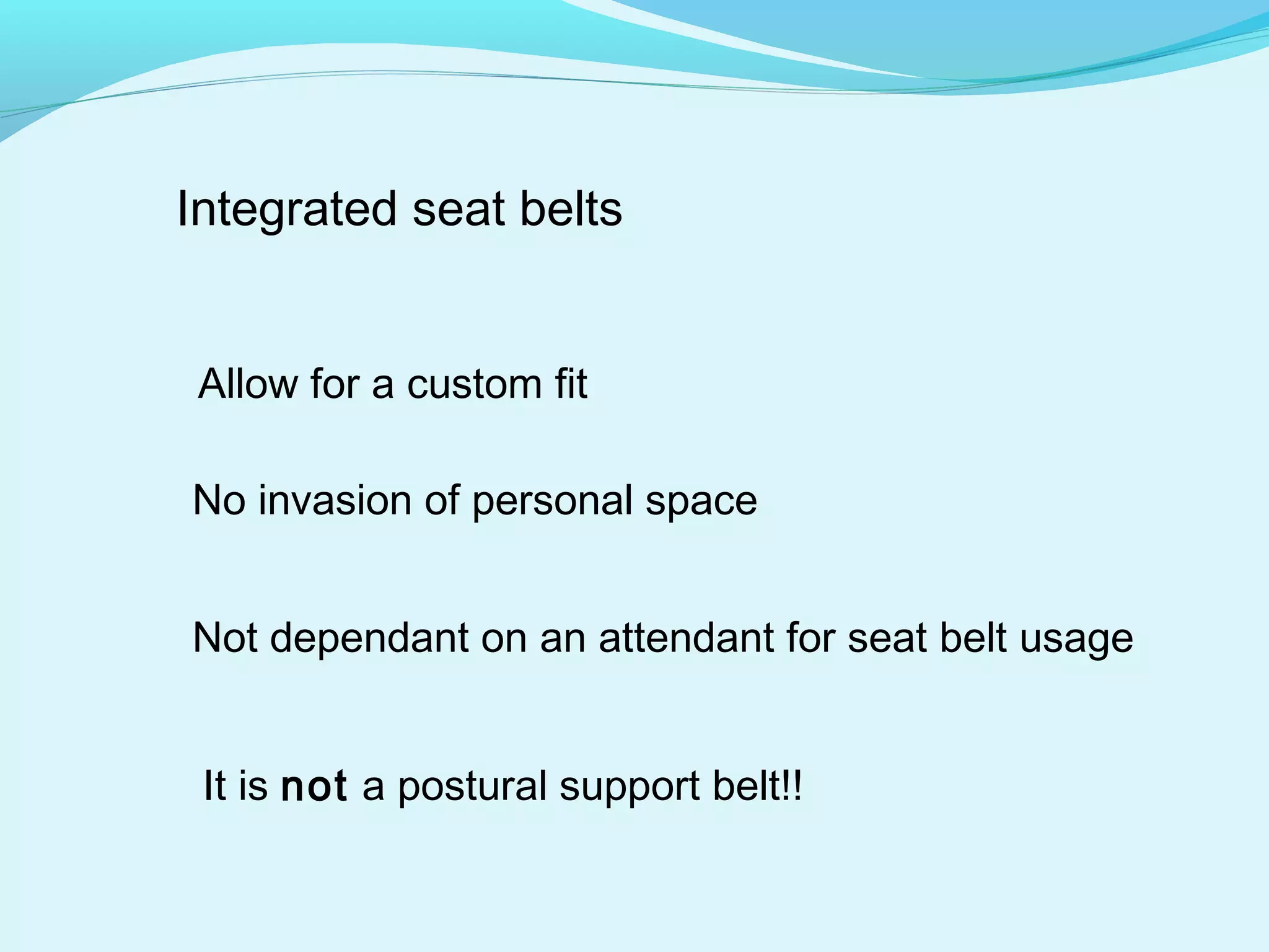 Steve Wheelchair Securements and Passenger Restraints | PPT
