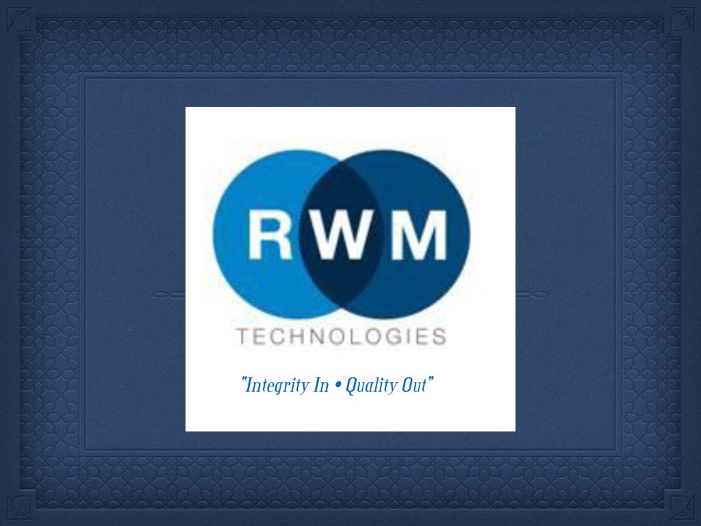 RWM-presentation