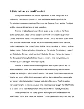 Law Research Paper | PDF | Law