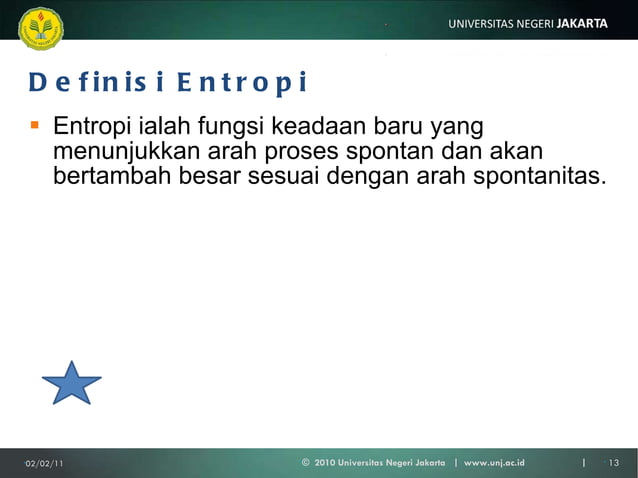 Termodinamika (14) b e_entropi,_apa_itu_entropi | PPT