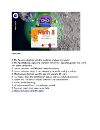 14 best math apps for students | PDF