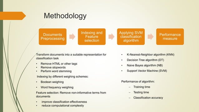 Presentation on Text Classification | PPTX
