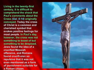14 boasting in the cross | PPT | Christianity | Religion & Spirituality