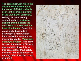 14 boasting in the cross | PPT | Christianity | Religion & Spirituality