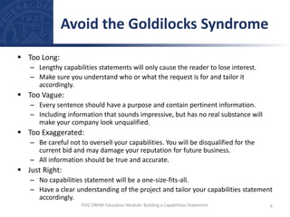 14buildingacapabilitiesstatement.ppt