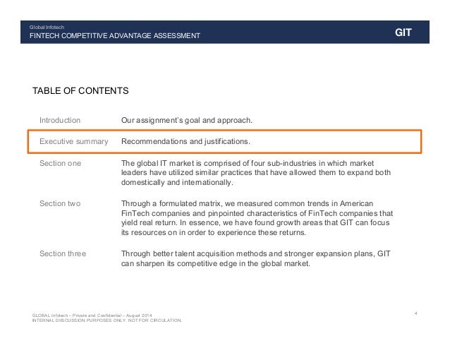 The Final GIT Report [UPDATED]
