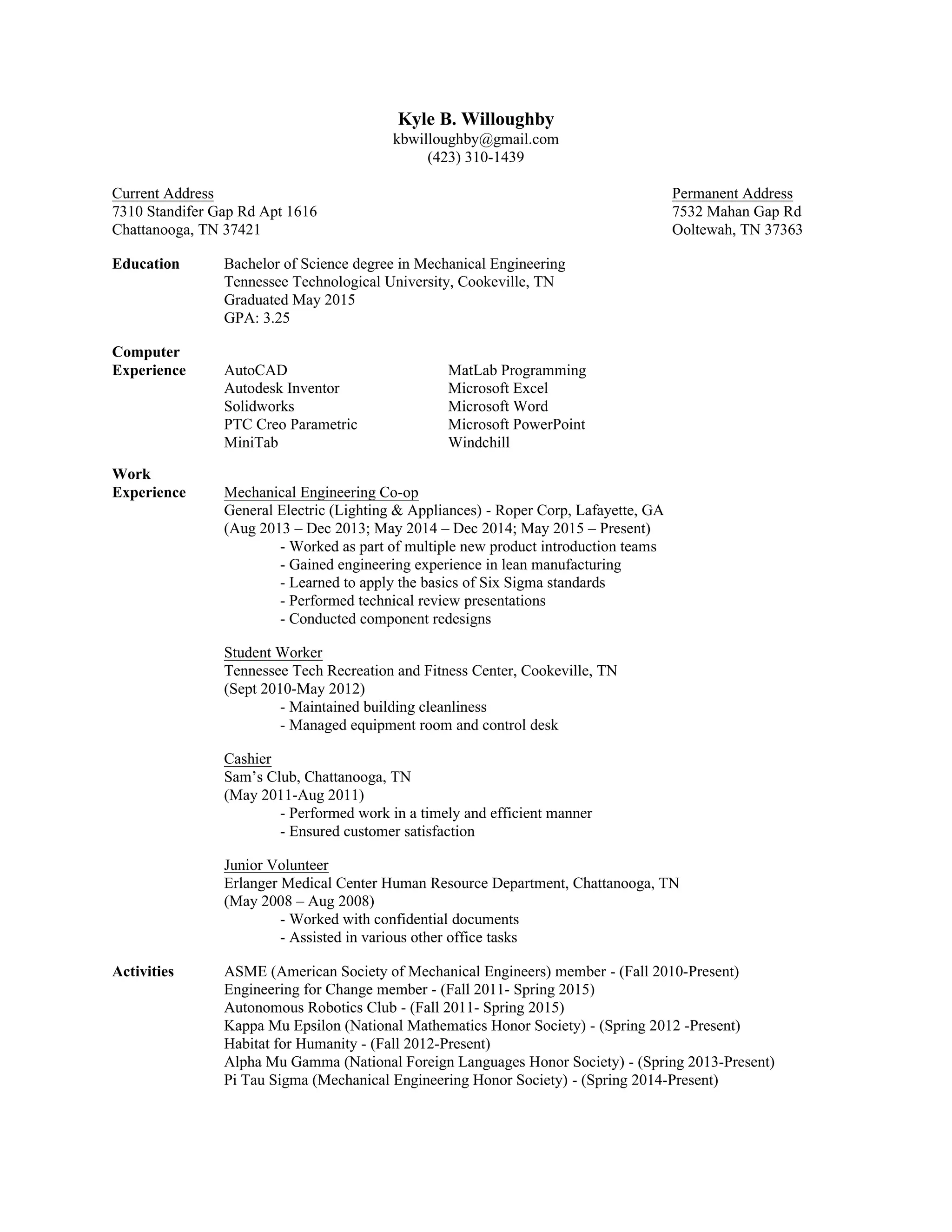 Willoughby_Kyle_Resume | PDF