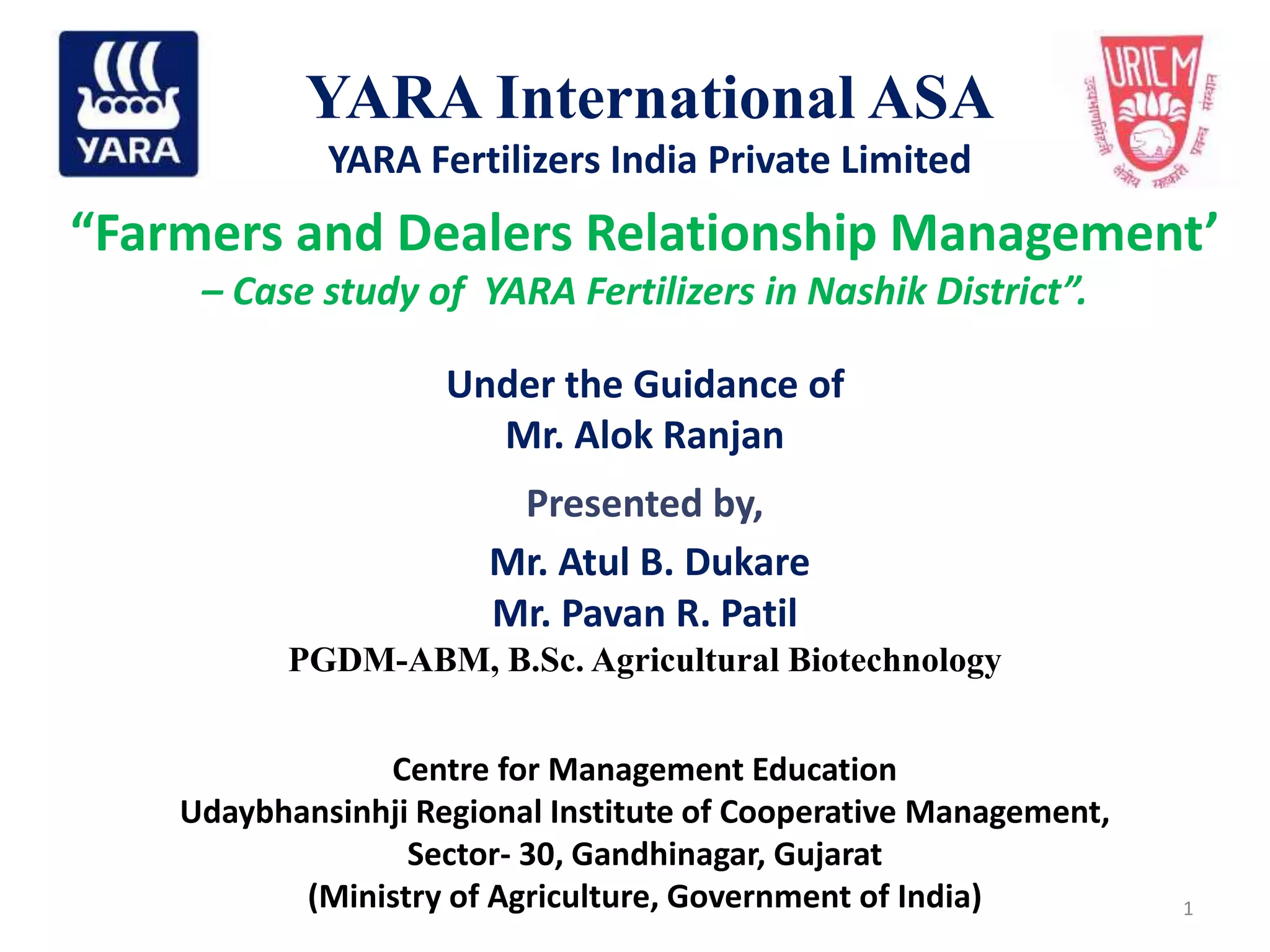 YARA Fertilizers | PPTX