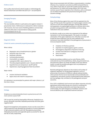 14 CAP, COMMUNITY ASQUIRED PNEUMONIA | PDF