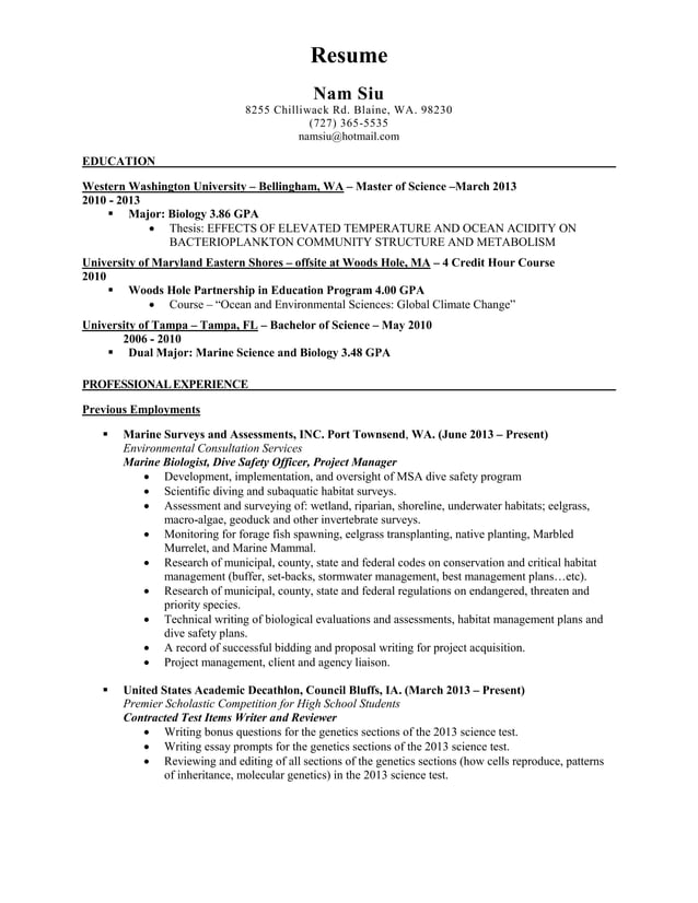 Siu_Resume | PDF