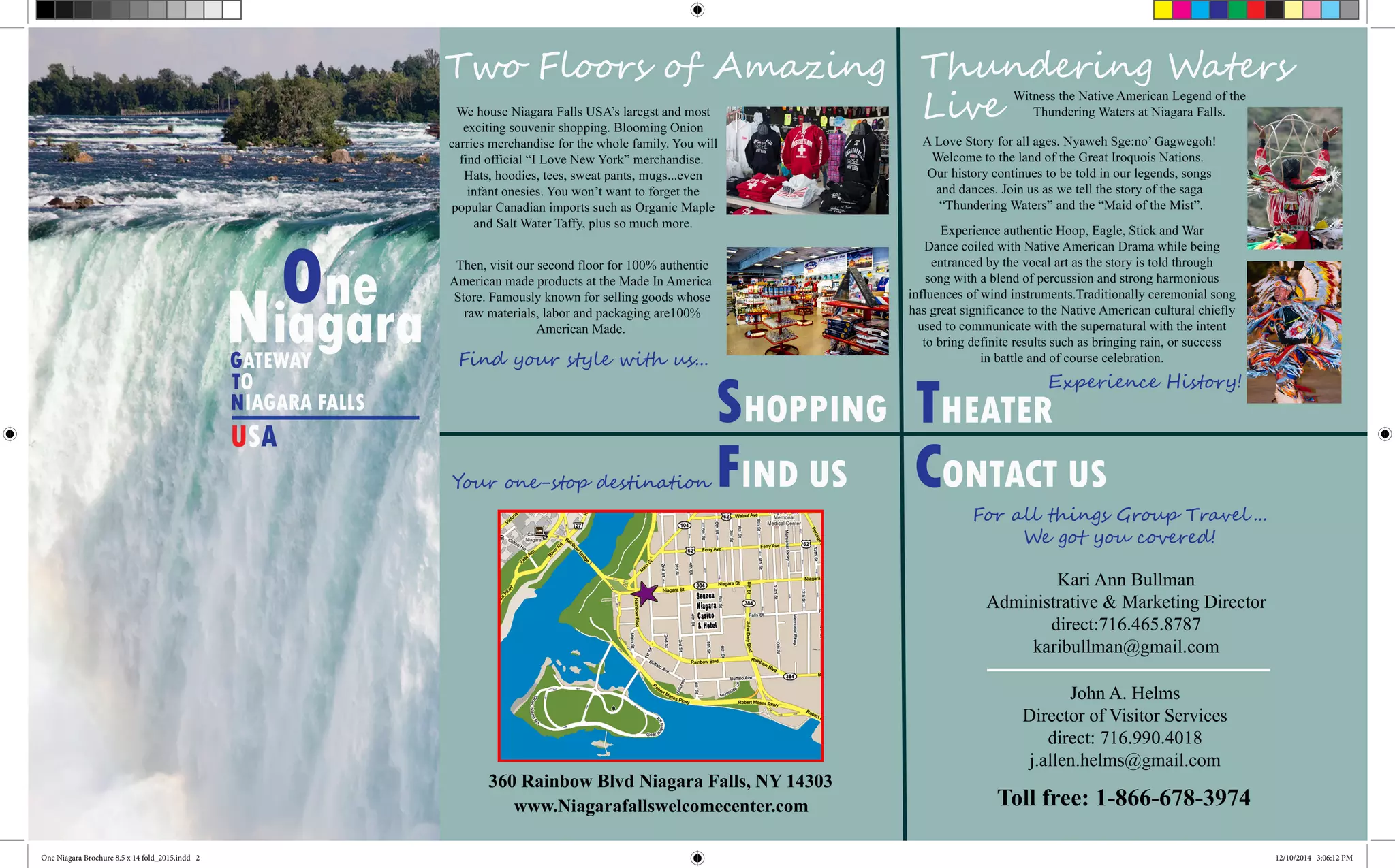 One Niagara Brochure 8.5 x 14 fold_2015 | PDF